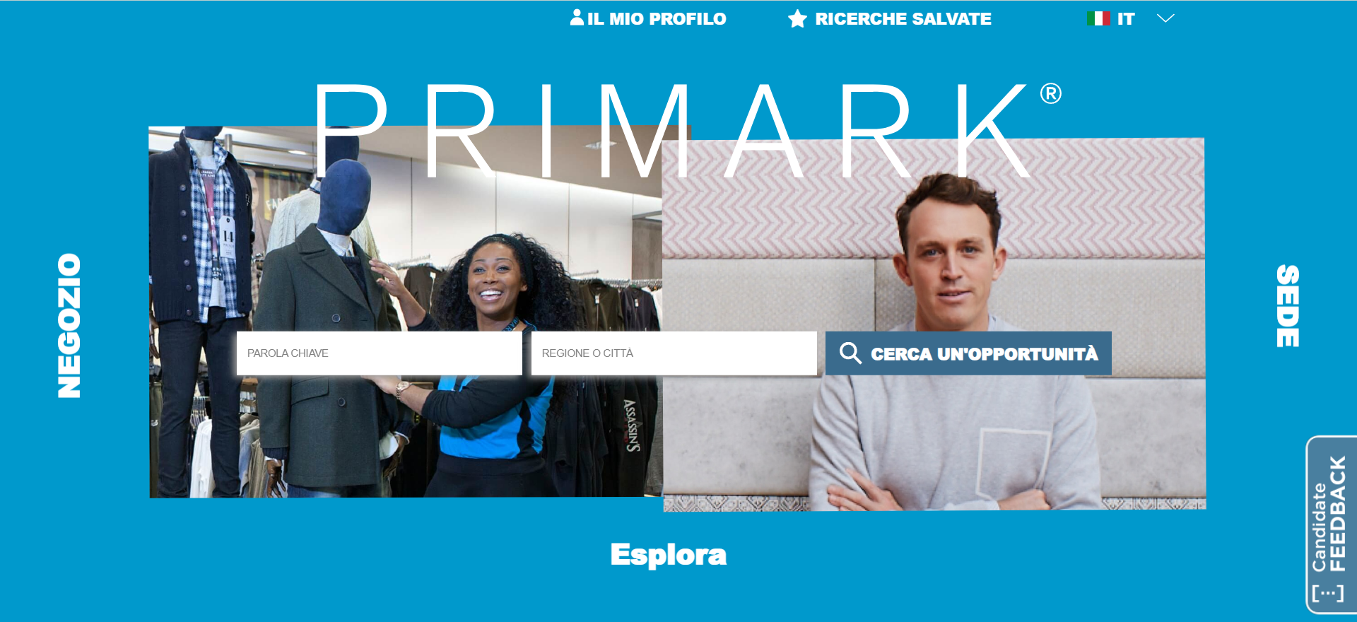 Lavorare da PRIMARK 【 2025